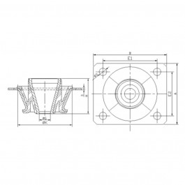 KMVC Anti Vibration Cab Mounts - CAB Mount - Anti Vibration